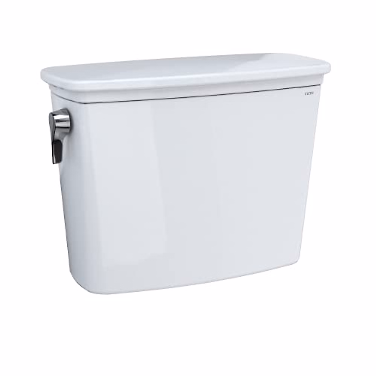 TOTO Drake Transitional 1.28 GPF Toilet Tank with WASHLET+ Auto Flush Compatibility, Cotton White - ST786EA#01