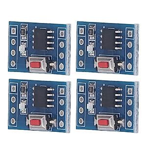 MCU Development Module Microcontroller System Board LED Display Interface Core Board Electronic Component with One Way Switch