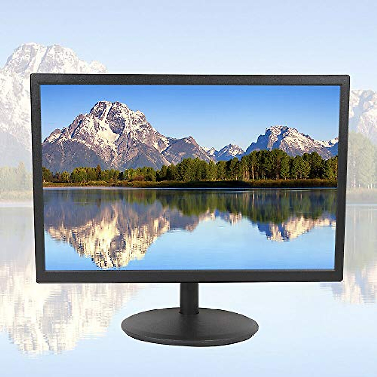 Eapmic Digital TV Screen, 19inch 16:10 HDMI VGA AV HD Television Player Portable Handheld ATSC Monitor Gaming LED Monitor