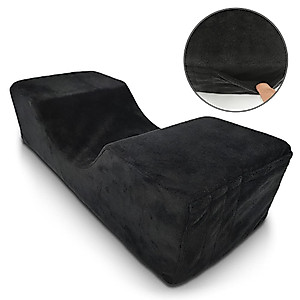 Jumiz Lash Pillow for Eyelash Extension Curve Improve Sleeping Pillow，Eyelash Extension Memory Foam Neck Pillow