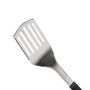 DEK® 4 PC BBQ Tool Set - Heavy Duty Stainless Steel Design with Carry Case