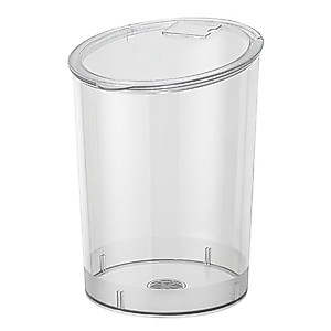Restaurantware Met Lux 4 Gallon Food Storage Container, 1 Airtight Treat Box - With Scoop, Shatterproof, Clear Plastic Cereal Container With Hinged Lid, For Kitchen Or Pantry Organization