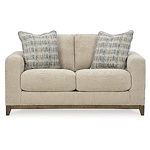Signature Design by Ashley Parklynn Classic Loveseat for Living Room, Beige