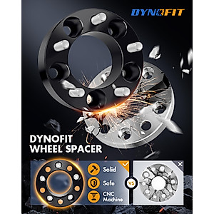 5x4.5 Wheel Spacers for Je/ep XJ KJ KK TJ ZJ KJ KK, dynofit 4pcs 5x114.3 2"(50.8mm) 80.5mm 1/2-20 Studs Forged 5 Lugs Wheel Spacer Fit Cherokee Explorer Wrangler Mustang Liberty Grand Cherokee Falcon
