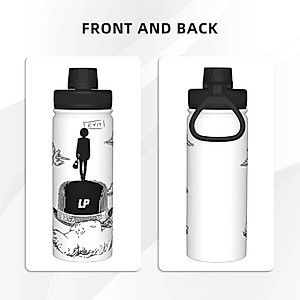 Eevikion Laura Musics Pergolizz Stainless Steel Insulated Tumbler Sports Water Bottle Hot and Cold Travel Cup 18oz