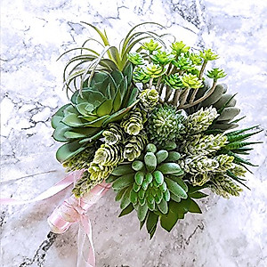 Supla 6 PCS Bouquet Holders Foam Floral Handle Handle Bouquet Holder for Bridal Fresh Flowers Silk Flowers Wedding Supplies Decoration