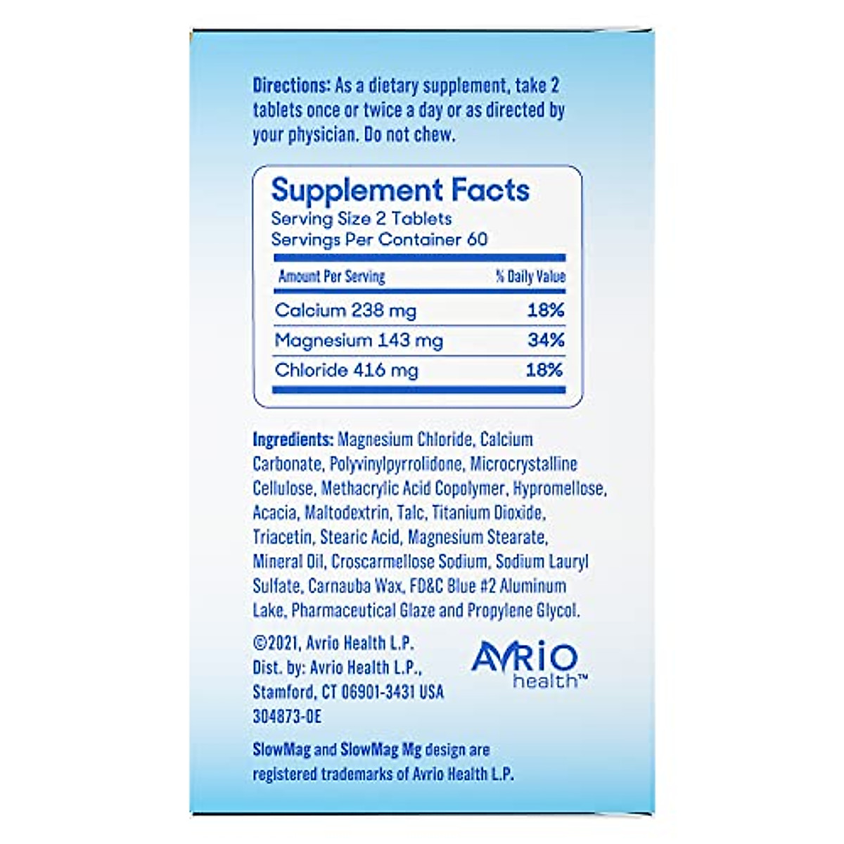 Slow-Mag Mg Muscle + Heart Magnesium Chloride with Calcium Supplement for Support of Heart, Muscles & Nervous System, 120 Count