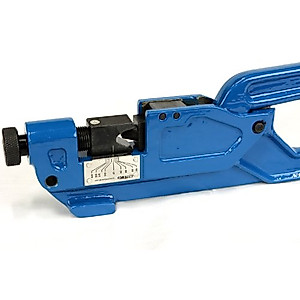 TEMCo Lug Crimper Tool TH0012-8 AWG - 0000 AWG(4/0) DIELESS Indent Electrical Battery Terminal Cable Wire 5 YEAR WARRANTY