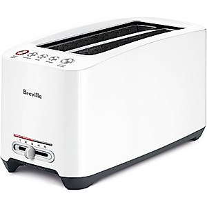 Breville Lift & Look 4 Slice Long Slot Toaster White
