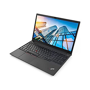 Lenovo ThinkPad E15 Gen 3 Business Laptop, 15.6" Full HD Screen, AMD Ryzen 5 5500U Processor, 16GB DDR4 RAM, 256GB SSD, Wi-Fi 6, HDMI, Bluetooth, RJ-45, Windows 10 Pro, Black