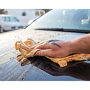 Meguiar's Super Thick Natural Chamois, 4' Square