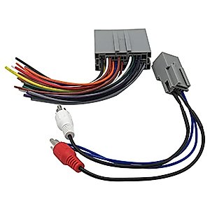 Radio Stereo Wiring Harness Connector Adapter for 1985-2004 Ford F150/250/350/Lincoln/Mercury Vehicles Nav Install Harness