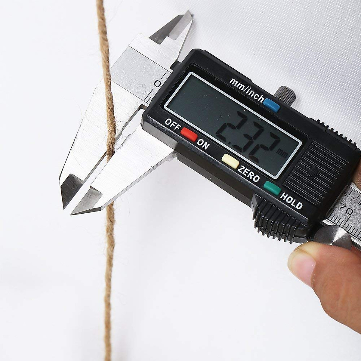 Tenn Well Jute Twine, 328Feet 2.32mm 6Ply Natural Garden Twine, Heavy Duty Twine String for Crafts, Gift Wrapping, Gardening, Packing, Christmas Decorations