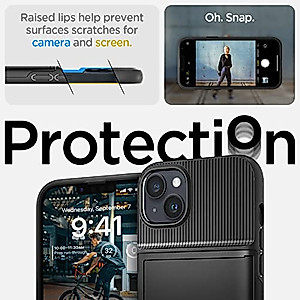 Spigen Slim Armor CS Designed for iPhone 14 Plus Case (2022) - Black