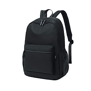 Acmebon Stylish Backpacks for Boys and Girls Casual Daypack for Women Black