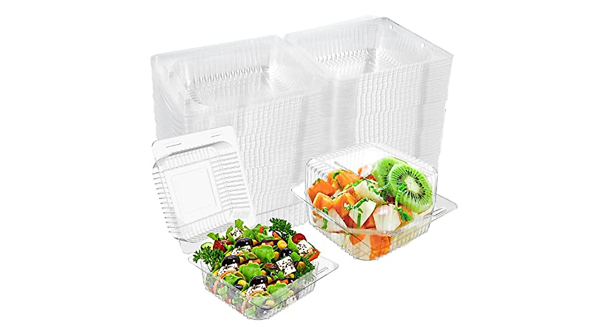 WANBAO 200 PCS Clear Takeout Containers for Desserts