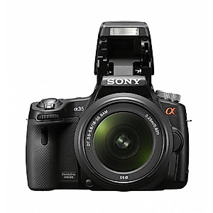 Sony Alpha SLT-a35 16 MP Digital SLR Kit with Translucent Mirror Technology and 18-55mm Lens