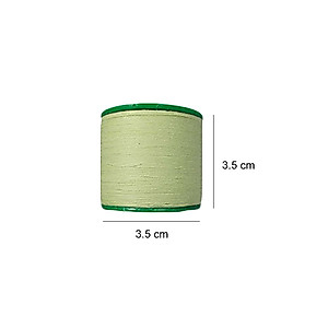 Organica Threading Thread - Pack of 2 (8 Spools in Each Box) with Scissor by Behal International