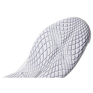 adidas Women's Novaflight Volleyball Sneaker, White/Silver Metallic/White, 8