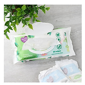 Parent's Choice Baby Wipes Refreshing Cucumber 240 Ct w/ Aloe