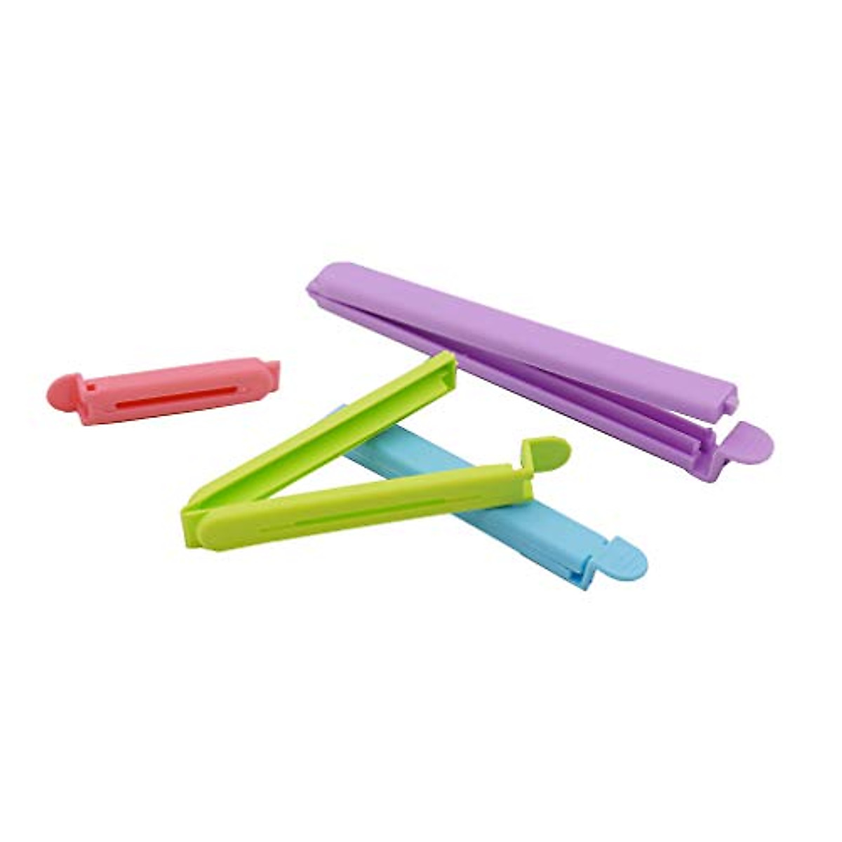 Tmflove 12 PCS Sealing Clips for Food and Snack Bag(2.75 in, 4.33 in, 6.29 in)