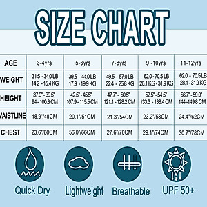 swimsobo Girls Two Pieces Swimsuit Butterfly Bathing Suit Long Sleeve Rash Guard Swimming Skirt with Shorts Swimwear 9 10 Years Old