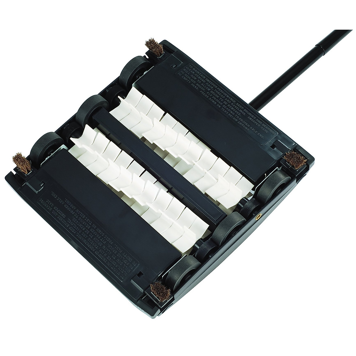 BISSELL BigGreen Commercial BG21 Sweeper with 2 Rows of Rubber Rotors, 9-1/2" Cleaning Path, Green