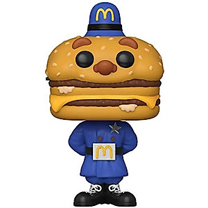 Funko Pop! Ad Icons: McDonald's - Officer Big Mac Bundle with 1 PopShield Pop Box Protector