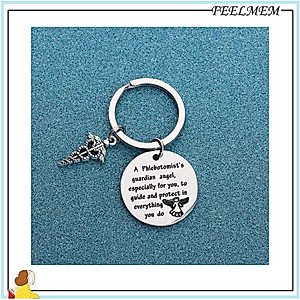 FEELMEM Pilot Prayer Keychain Drive Safe Jewelry Gift for Pilot A Pilot’s Guardian Angel Protect in Everything You Do Safe Travels Keychain for Pilot New Pilot Gift Aviation Jewelry (Pilot)