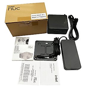 Intel NUC 11 Pro NUC11TNHI7 Performance Mini Desktop Computer/Mini PC/HTPC,Intel Core i7-1165G7 Processor Upto 4.7 GHz Turbo,4 Cores,8 Threads,Intel Iris Xe Graphics(Tall, 32G RAM+1T SSD)