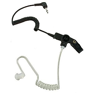 MOTOROLA SOLUTIONS RLN4941A Remote Speaker Microphones with 3.5mm Audio Jack (Black/Clear)