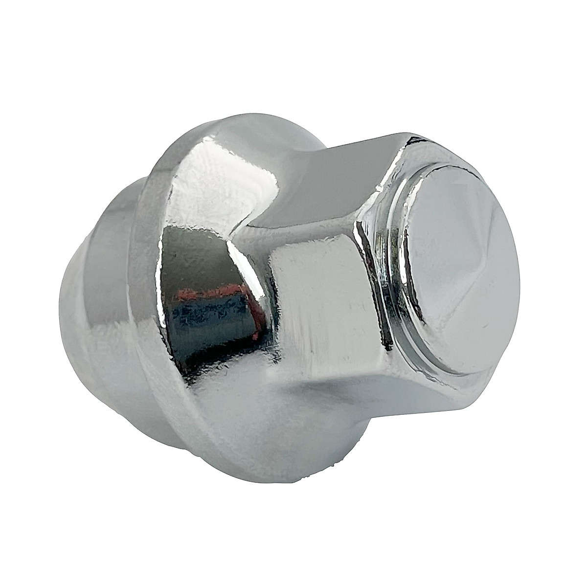 Eisen 12x1.5 One-Piece Chrome OEM Style Lug Nuts Compatible for Stock Steel Wheels/w Hubcaps Ford Focus Fusion Escape