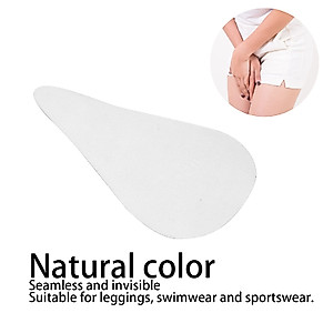 Camel Toe Concealer, Reusable Invisible Adhesive Silicone Camel Toe Guard Traceless Adhesive Camel Toe Pads for Women Leggings, yoga Pants, Bikini, swimsuit(Single chip single large size)