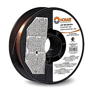 Hobart H305406-R22 10-Pound ER70S-6 Carbon-Steel Solid Welding Wire, 0.030-Inch