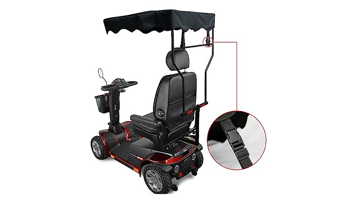 MOOFI Scooter Sun Shade Canopy | Waterproof & Anti-UV Protection