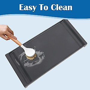 WB31X24738 Griddle Replacement for GE Appliance Gas Range, Stove Top Griddle for GE Range Center JGBS66REKSS JGBS66EEK3ES JGB700SEJ4SS JGB700FEJ2DS JGS760SPSS JGB860FEJ1DS Gas Stoves