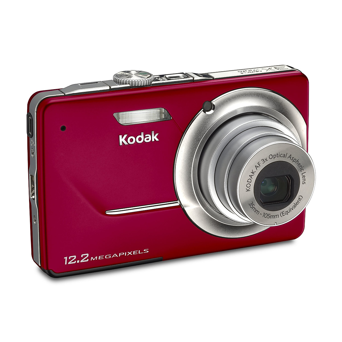 Kodak Easyshare M341 Digital Camera (Red)