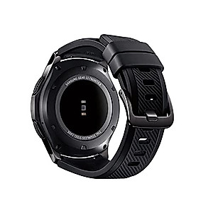 Samsung Gear S3 Frontier 46mm Smartwatch - SM-R765 LTE – Verizon –Phone, Black (Renewed)