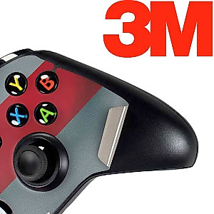 Skinit Decal Gaming Skin Compatible with Xbox One Controller - Officially Licensed Ohio State University OSU Ohio State Buckeyes Flag Design