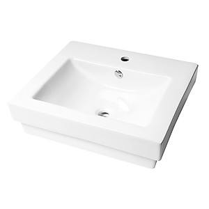 ALFI brand ABC701 Bathroom Sink, White