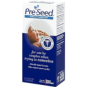 Pre-Seed Fertility Lubricant, For Use by Couples Trying to Conceive