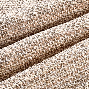 Hausattire Jute Woven Runner Rug 2'x6' - Natural, Long Boho Farmhouse Rugs for Hallway, Living Room, Bedroom, Kitchen | Beige Rustic Floor Mat for High Traffic Area - 24x72 Inch