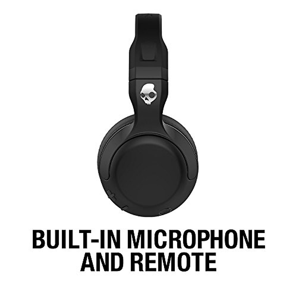 Skullcandy Hesh 2 Bluetooth Wireless Over-Ear Headphones with Microphone - Black (Renewed)