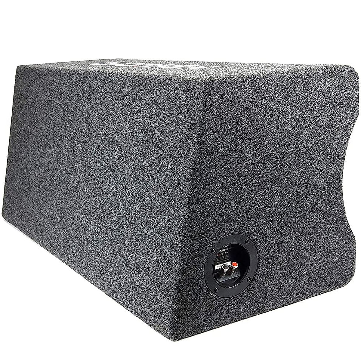 Kenwood Excelon P-XW1221DHP 2-ohm Ported Enclosure with Two 12" Subwoofers | Dual 12" Preloaded High Power Subwoofer Enclosure