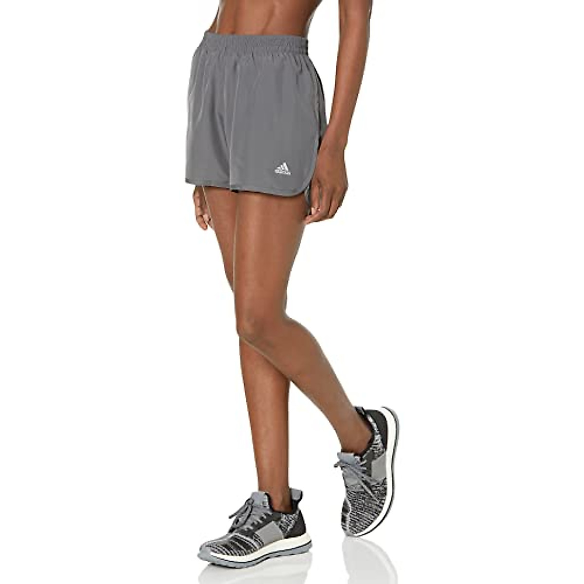 adidas Women's Run It Shorts, Grey, Small