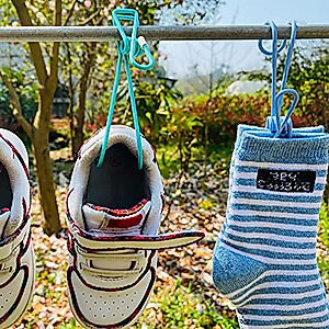 DOITOOL Towel Hooks Towel Hooks 10pcs Windproof Clothespins with Hook Green Clothes Hook Holding Clothes Shoes Socks Gloves for Home Door Wall Cloth Hanger Towel Hook Towel Hook