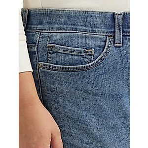 Lee Women's Plus Size Ultra Lux Comfort with Flex Motion Straight Leg Jean Juniper 18W Medium