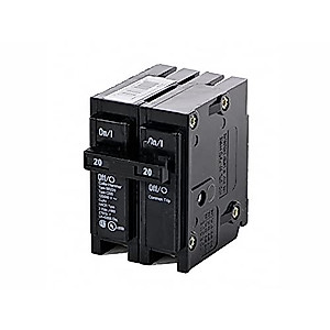 Eaton BR220 20 Amp Double Pole Circuit Breaker