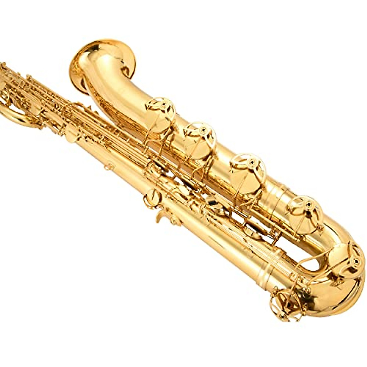 Singer's day SDBS-2001 Low A Baritone Saxophone Low A to High F# Lacquered Brass with Hand Engraved Bell