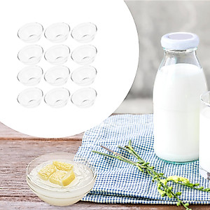 DOITOOL Set of 12 Glass Bowls, Mini Prep Bowls Stackable Glass Serving Bowls for Kitchen Prep, Dessert, Dips, Salad, Candy Dishes, 2.3 x 1.1 Inch